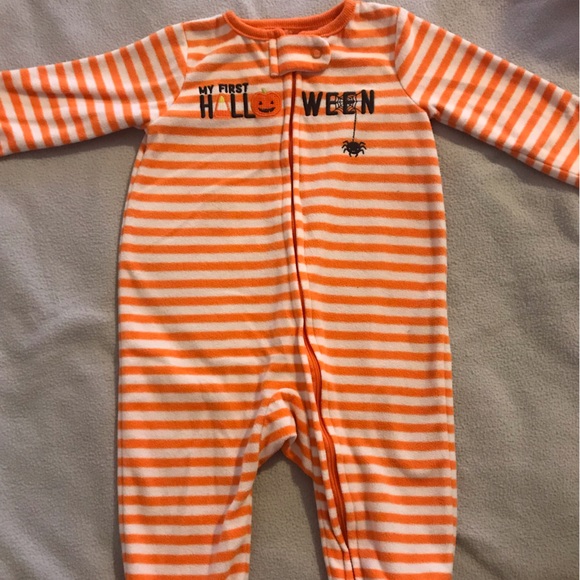 Carter's | Costumes | My First Halloween Footed Sleepers | Poshmark